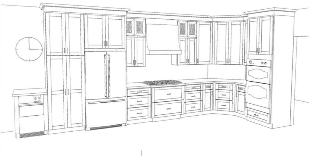 Kitchen Rendering Example - Mariotti Building Products